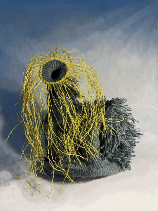 Drawing On Connection Fibres. Artist Lisa Stevenson combines textile ...