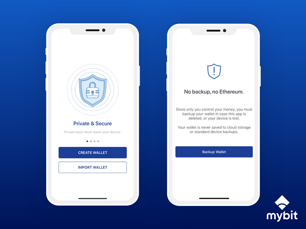 Getting started with cryptocurrencies using the MyBit Mobile Wallet ...