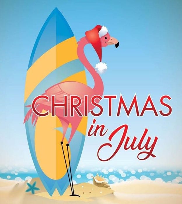 The Story Behind Christmas in July - Loralewis - Medium