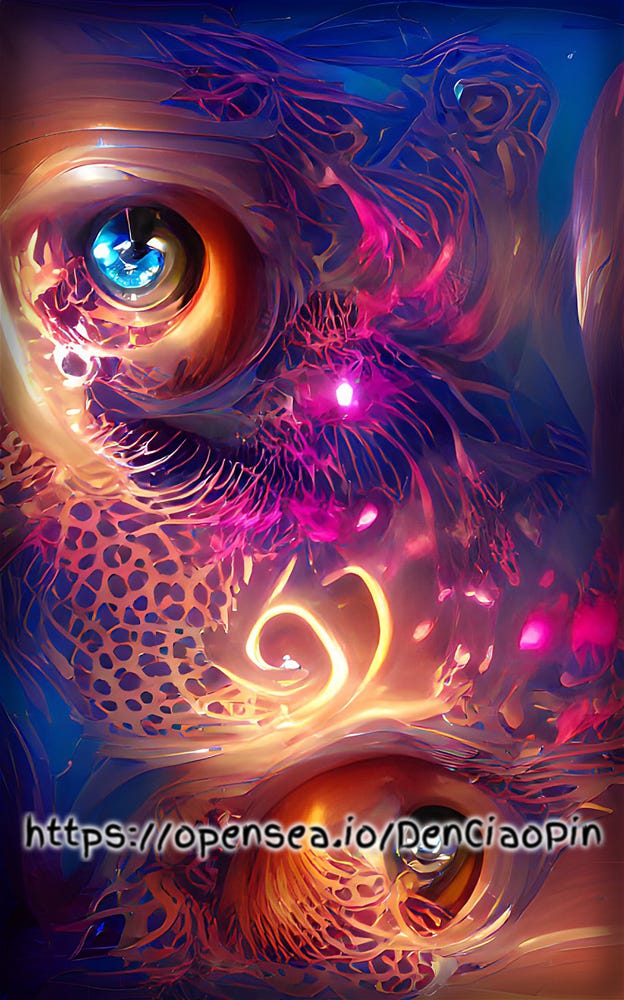 FractalEyes#051 - Den Ciao Pin - Medium