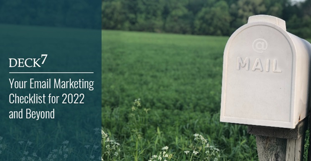 The Ultimate Email Marketing Checklist for Future — Deck 7 | by Chad ...