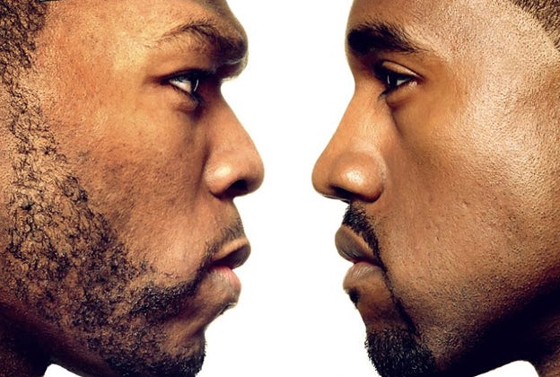 The Day That Changed Hip Hop: 50 Cent vs Kanye West | by DAR Sports ...