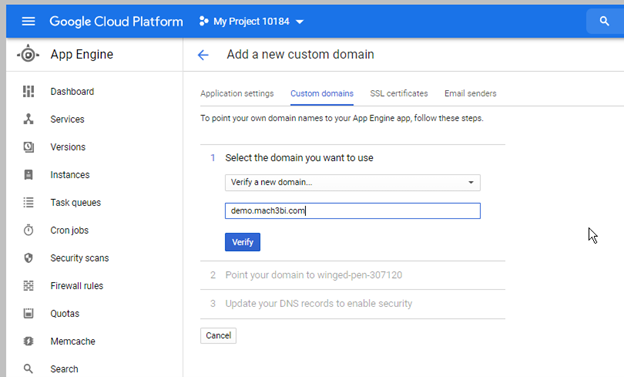 Google App Engine — Configure custom domains with SSL | by Waqas Haq | Aretec Engineering | Medium