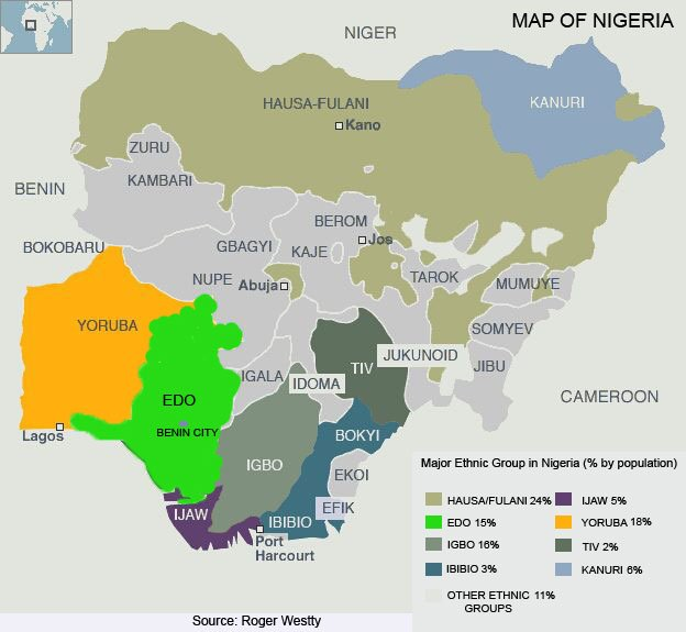Kanuri People Map