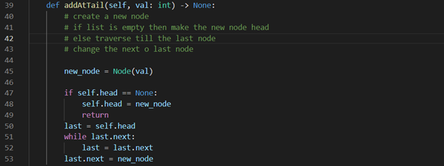 Introduction to Data Structures And Algorithms — Linked list (singly ...