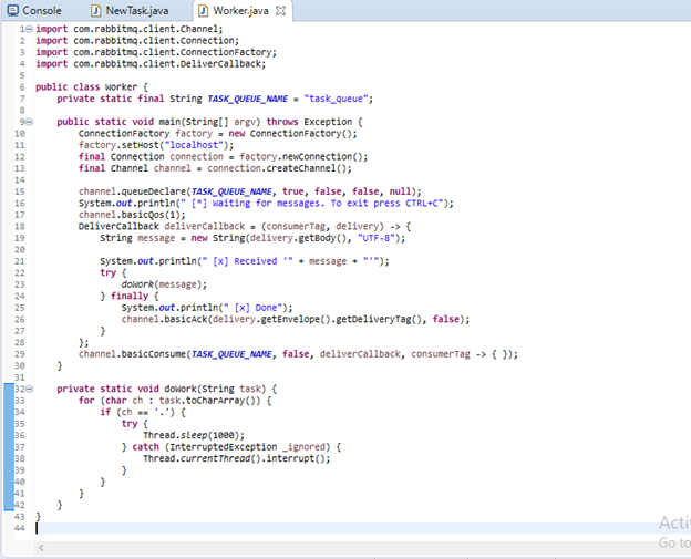 RabbitMQ — Work Queue. Introduction | by Hirushka Nirmani | Medium