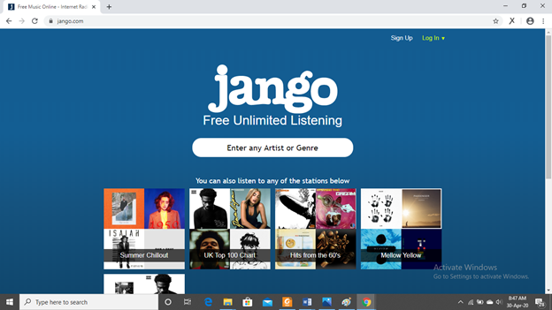 Eksplorasi pada UI Design Jango dan BBC iPlayer Radio | by Lusiana ...