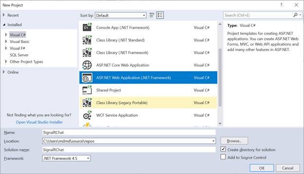 Aspnet Mvc Chat Application Using Signalr By Sathiyamoorthy Subramaniyan Medium