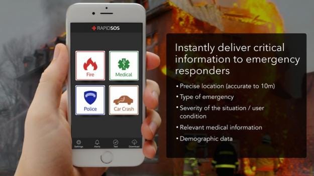 Startup Spotlight: RapidSOS — Bringing 911 to the 21st Century! | by VentureFizz | Medium