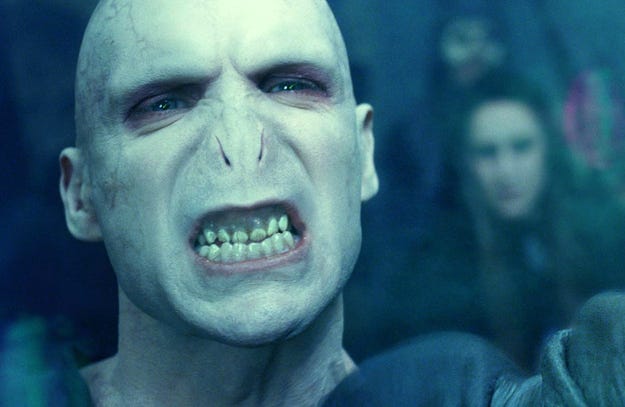 Voldemort With A Nose