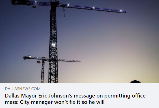 A relentless pursuit of perfection in Dallas government | by Mayor Eric ...