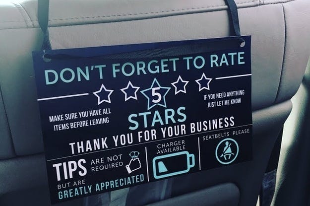 Why Have I Given Every Lyft/Uber Driver 5-Stars? | by Brendan Barbato ...