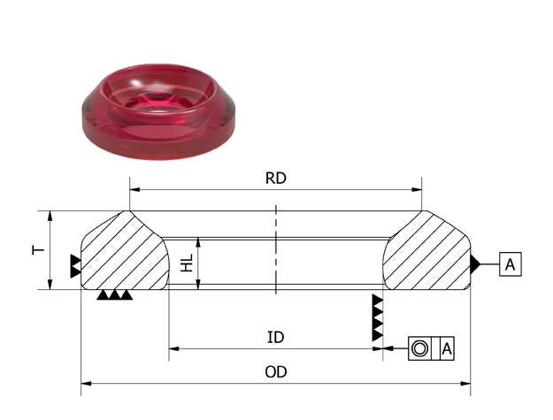 Micro-machined jewel counter-pivots stones for precision mechanical ...