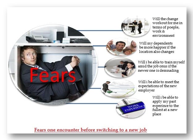How to Overcome Your Fears Before a Job Change | by Vineeta Tiwari ...