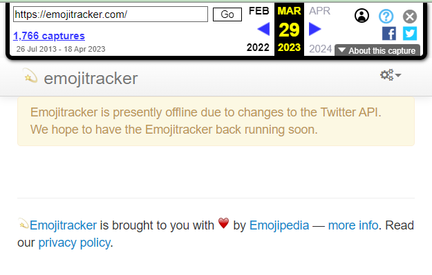 Emojitracker Goes Offline - Mohamad Mahmood - Medium