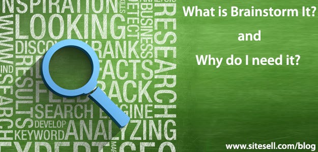 What Is Brainstorm It! and Why Do I Need It? SBI! for WordPress Advice ...