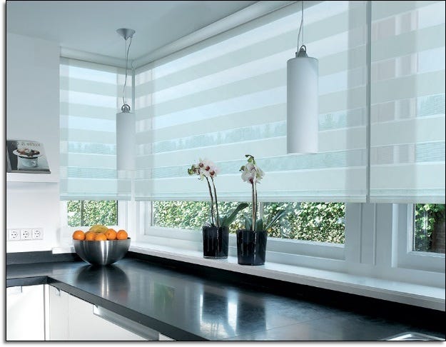 Zebra Stor Perde Tavan Montajı. – Tavana montajda zebra stor perde ...