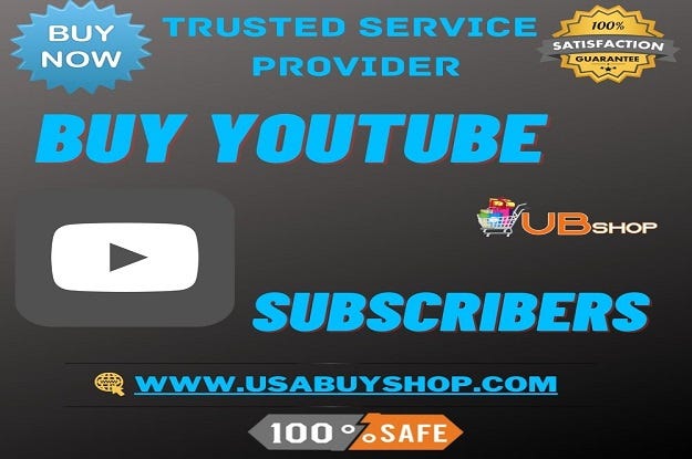 Buy YouTube Subscribers. Why Should You Buy YouTube Subscribers? | by ...