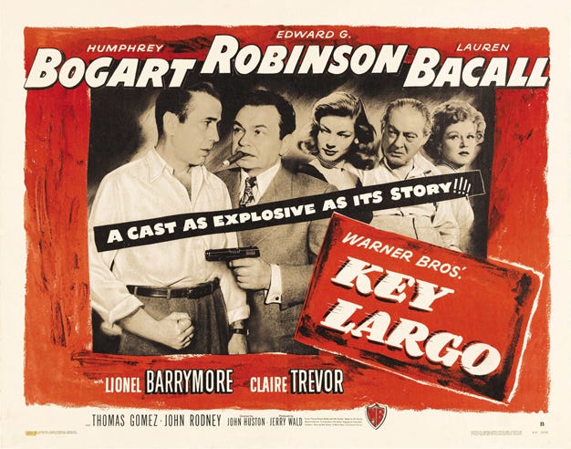 Classic 40s Movie: “Key Largo” | by Scott Myers | Go Into The Story
