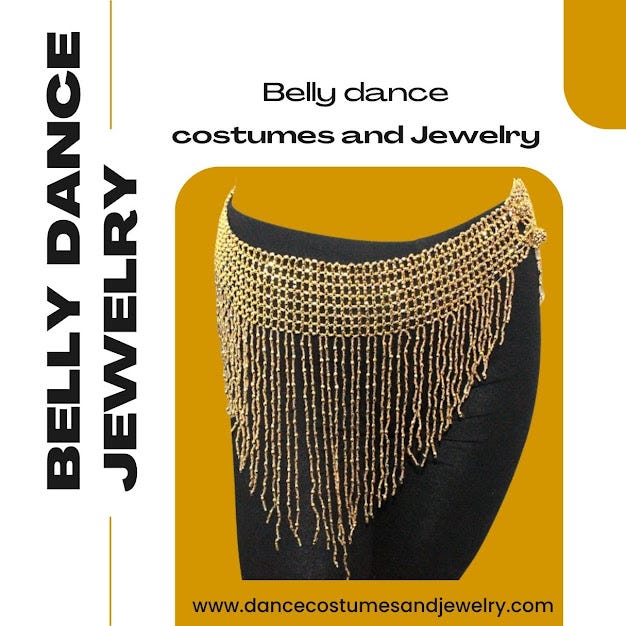 Belly dancer body jewelry | by Dancecostumesandjewelry | Feb, 2024 | Medium
