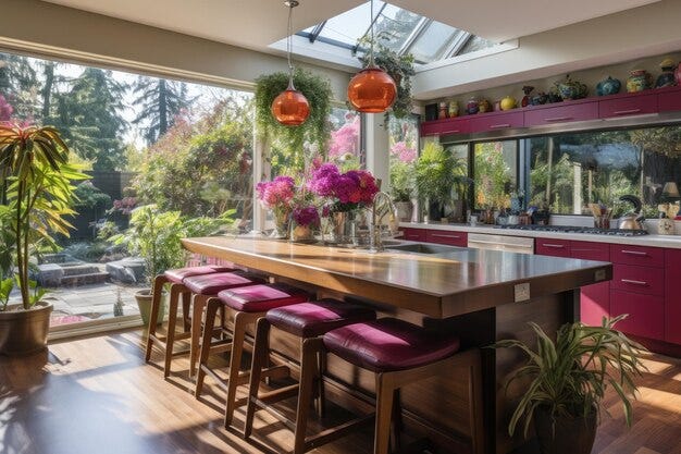 6Gourmet Dessert Bar Interior Design Connects Indoors with Outdoors ...