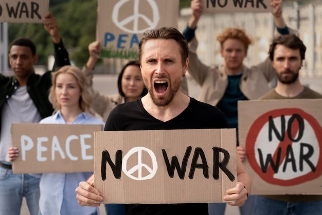 Be pro-peace, not anti-war. I read with sadness of the Gaza−Israel ...
