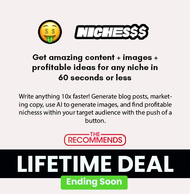 Nichesss Review, Lifetime Deal $59 (Worth Buying?) | by TheRecommends | Medium