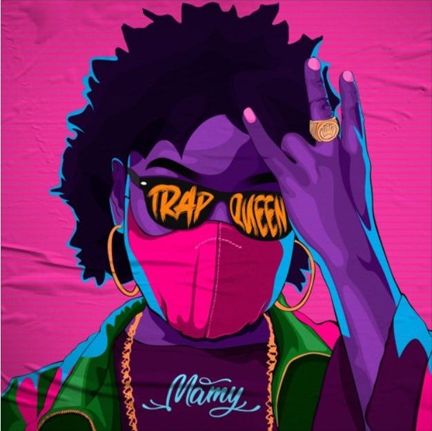 Uma leitura de Trap Queen. Em 10/05, Mamy lançou o novo E.P… | by ...