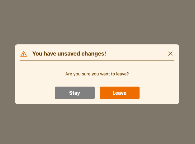 Building a Robust Unsaved Changes Prompt with React and React Router DOM | by Serif Colakel | Medium
