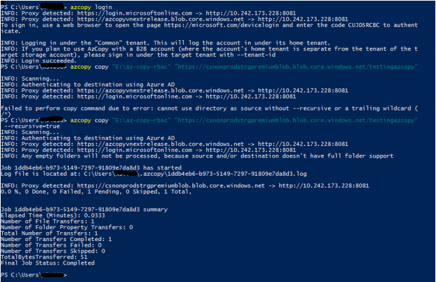 Quick Check On Azcopy Tool Widely Used For Data Migration By Kavita Sinha Medium