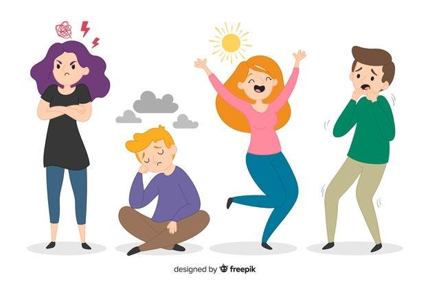Restrain Our Emotions. How are you feeling today? How does it… | by ...