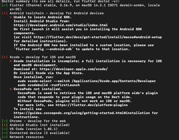 How to Install Flutter on a MacBook? | by mandakapu ganesh | Medium