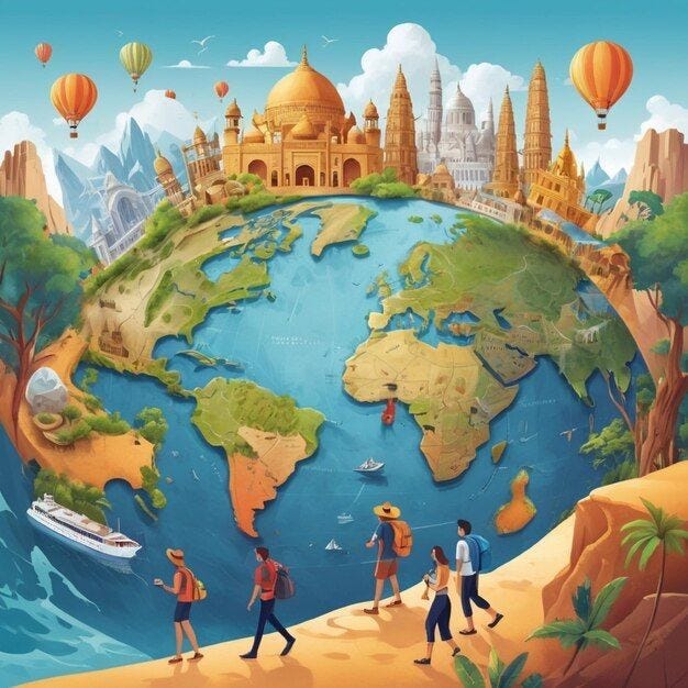 The World of Travel and Tourism. Travel and Tourism | by Grow More | Medium