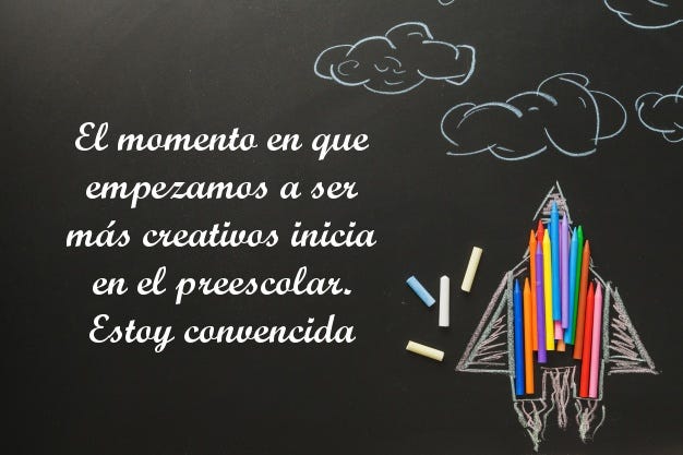 La creatividad inicia en preescolar | by Irene Quiñones | Medium