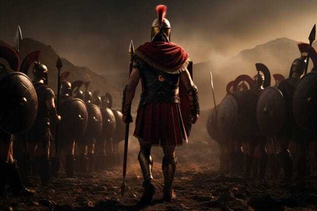 300. "Blood of the Bronze: The Last Stand at… | by KING-MELECH | Redemption
