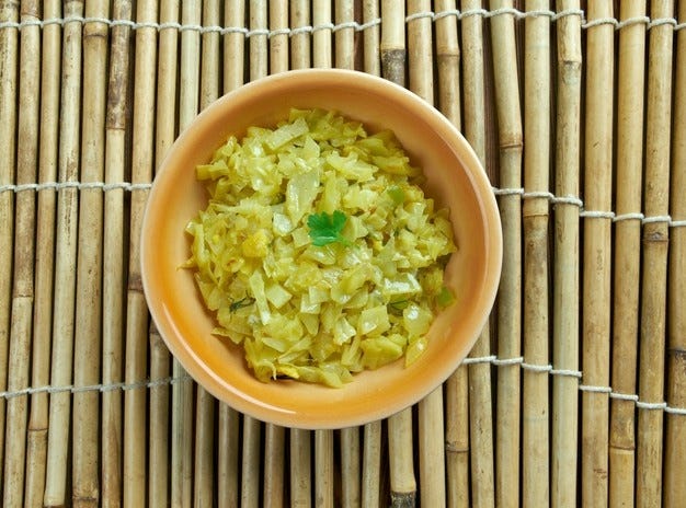 Stir Fried Cabbage/ Cabbage Poriyal | by Nutritionist Vasundhara ...