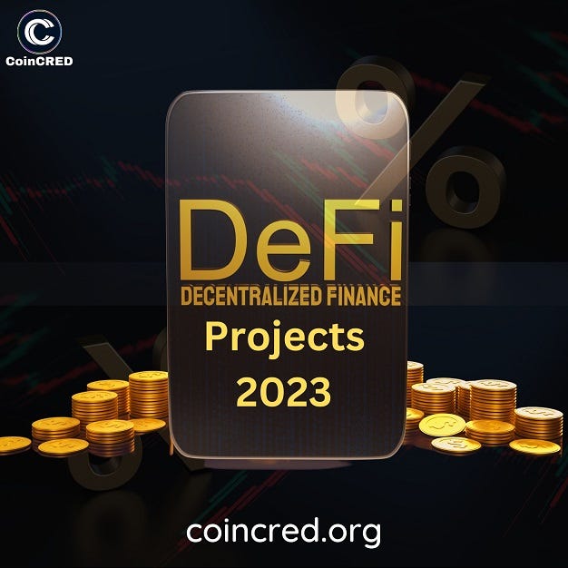 The Best DeFi Projects to Invest in for 2023: CoinCRED - Kumar Pradeep - Medium