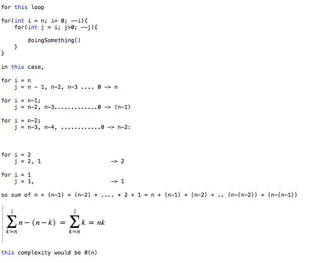Complexity for loop | by Ciel | Medium