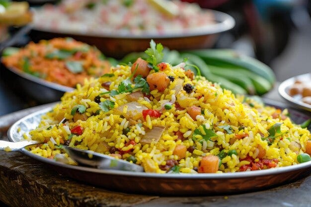 Vegetable Poha Recipe — Quick & Healthy Breakfast | by Gaurav Gupta ...