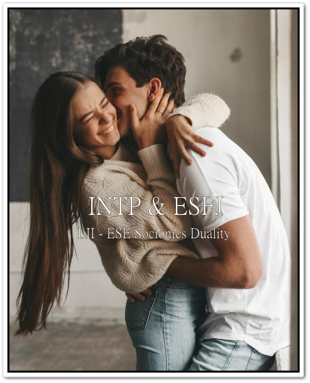 INTP & ESFJ 관계성: 이중성. 1. 알파 쿼드라 이중성 관계 (ESFJ & INTP) | by 사회인격학 & MBTI | Medium