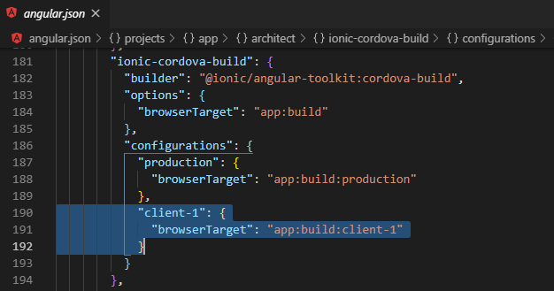 Multiple environments & client specific app build in Ionic 4 | by Akash Jadhav | Medium
