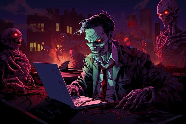 The Last Ping. Maya, the cities… the Glitched… they’re… | by Vishal ...