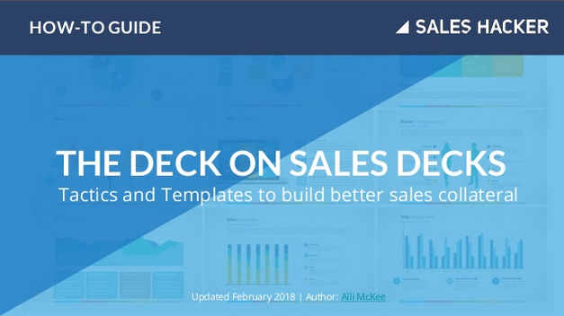 How To Build A Winning Sales Deck | by Sales Hacker | Sales Hacker | Medium
