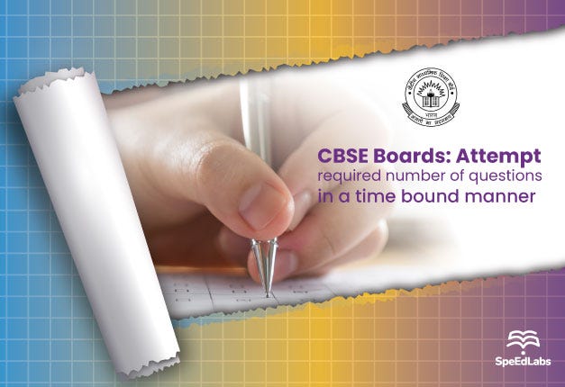 CBSE Term 2 Boards: Attempt required number of questions in a time ...
