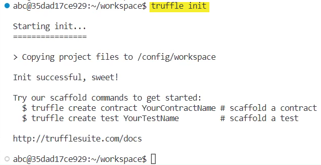 Lab 4: Hello World Contract development with Truffle, VSCode and Ganache | by web3author ...
