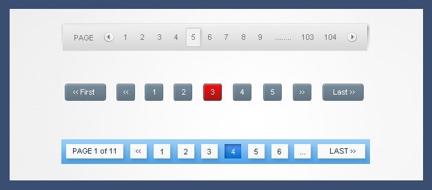 Best practices for designing Pagination in web | by UXness | UXness ...