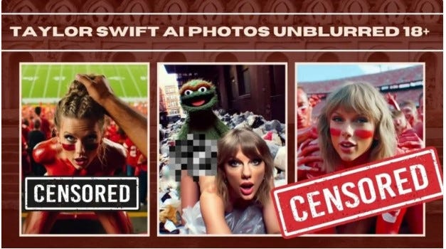 Taylor Swift AI Pictures Unblurred on Twitter | by Angelkaromay | Sep, 2024 | Medium