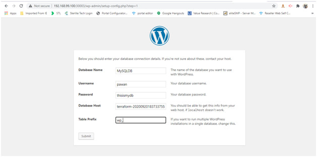 Launching Web Application Integrated With Aws Rds Using Kubernetes