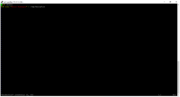 Dockerfile And Its Components Dockerfile Is Basically A Text File It… By Kushagra Bansal