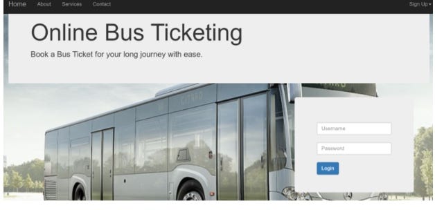 Bus Booking In Php Css Javascript And Mysql The Technologies Used In 9008